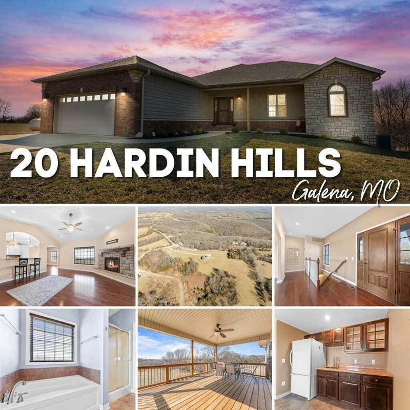 20 HARDIN HILLS DR, GALENA, MO 65656 Single Family Residence For Sale ...